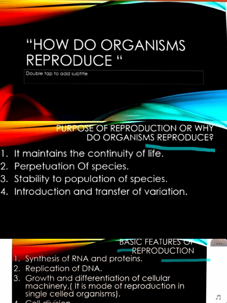 How Do Organisms Reproduce (Asexual Reproduction) | PDF