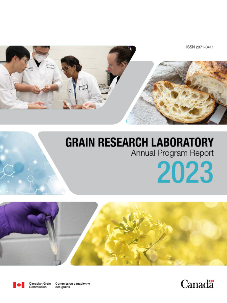 Grain Research Laboratory Annual Program Report 2023 | PDF | Malt | Wheat