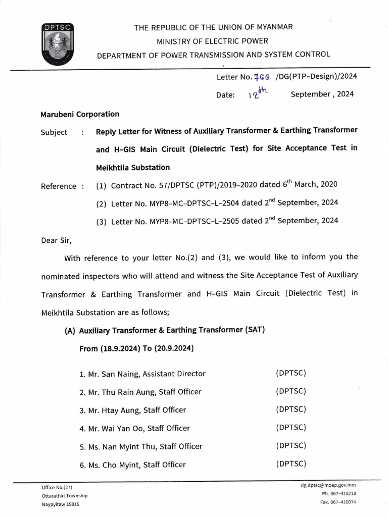 Myanmar Power System Update | PDF | Power Engineering | Electric Power