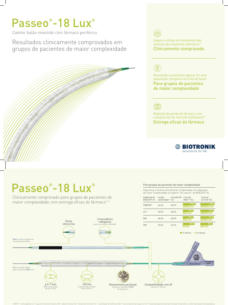 Passeo-18 Lux | PDF | Angiologia | Sistema cardiovascular
