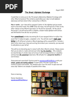 Sticker Club Letter | PDF