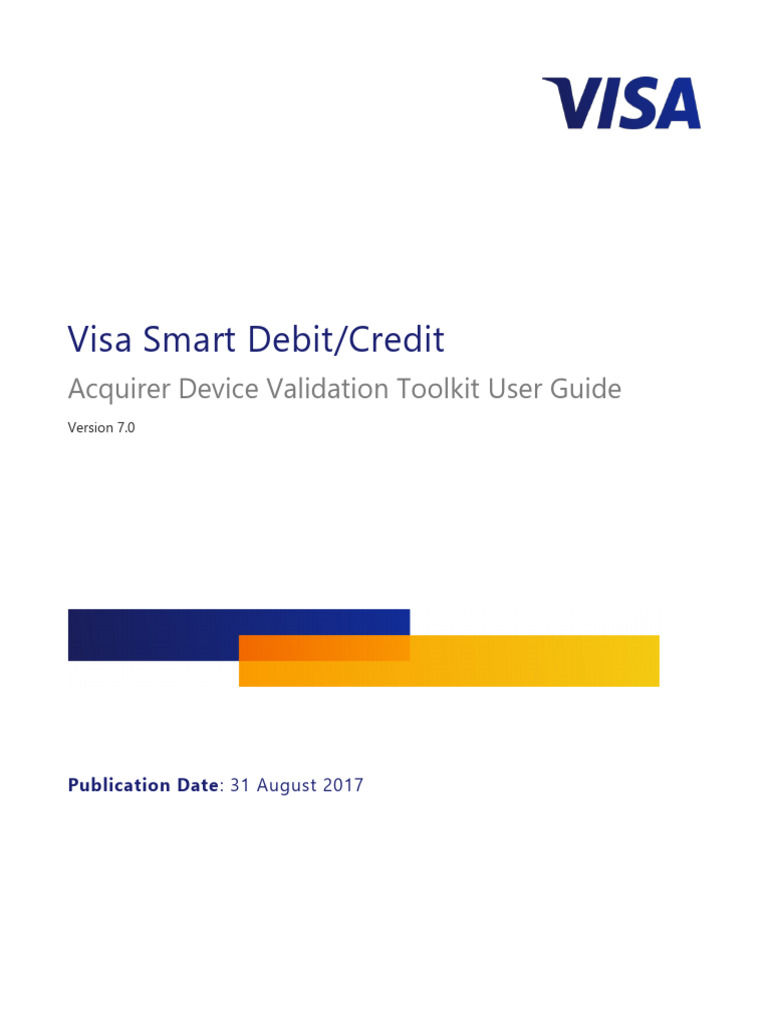 Advt User Guide v7 | PDF | Emv | Visa Inc.