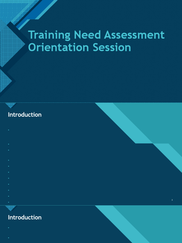 Training Need Assessment | PDF