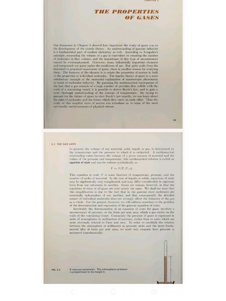 Properties of Gases | PDF