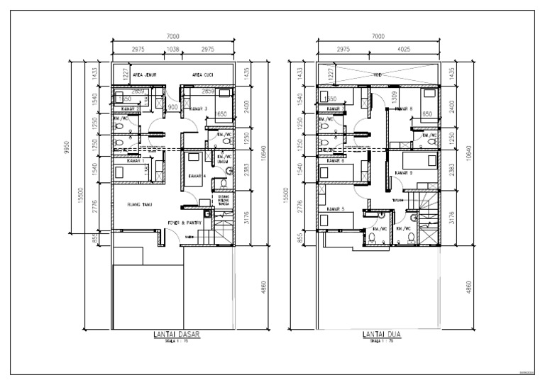 Karawang - Denah Layout - 9 RM - 040624 | PDF