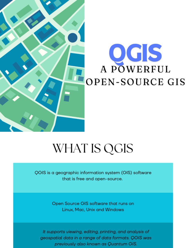 QGIS: Open-Source GIS for All | PDF | Geographic Information System ...