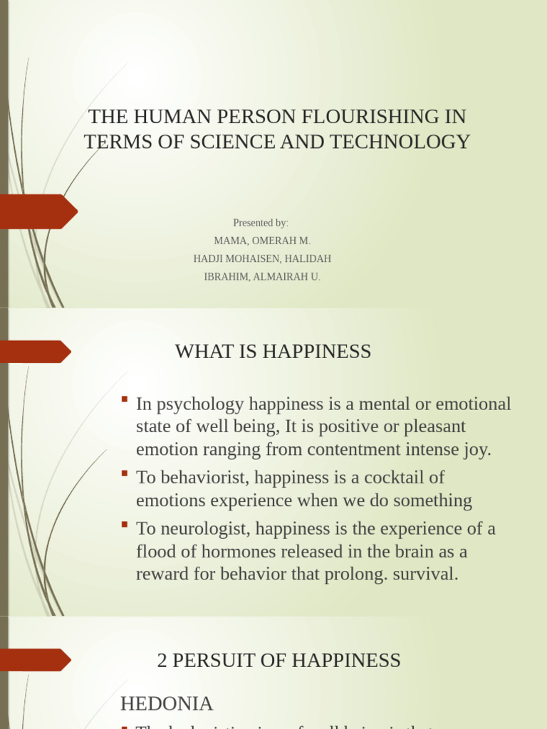 Sts Report (g6 Final) | PDF | Happiness | Science