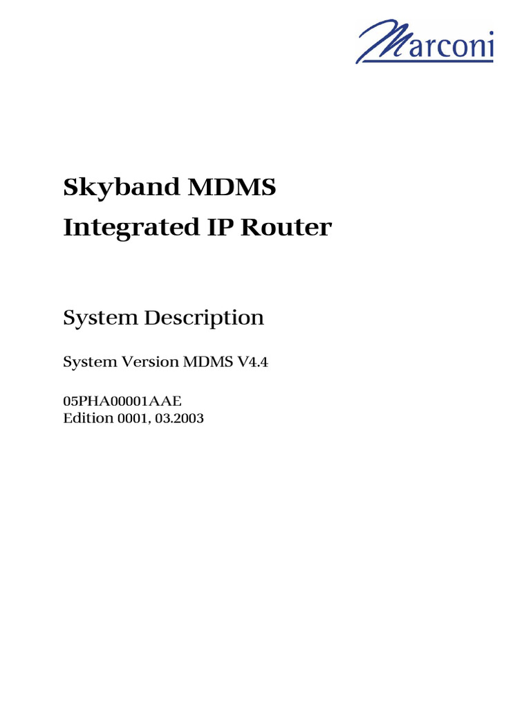 05PHA00001AAE | PDF | Computer Network | Router (Computing)