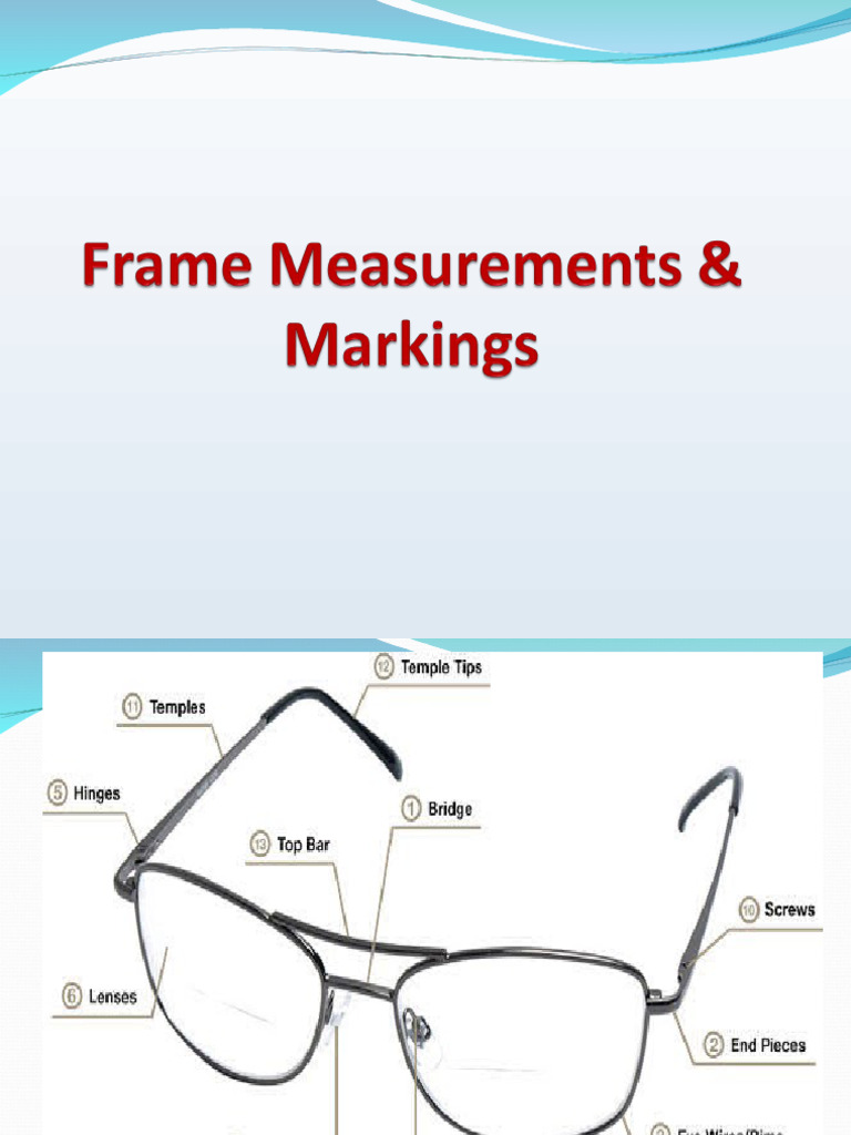 Frame Measurements & Markings | PDF | Length | Angle