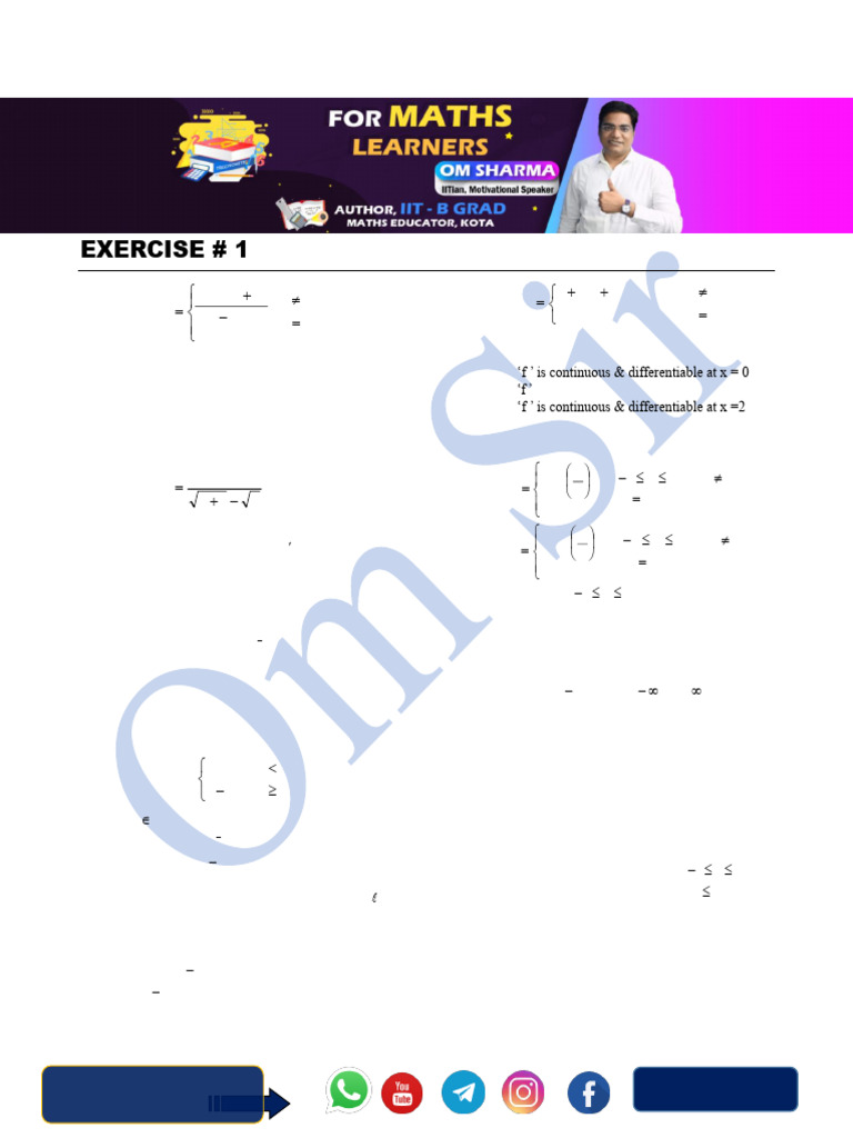 Master Sheet Different Iab Ilty by Om Sir | PDF | Mathematical ...