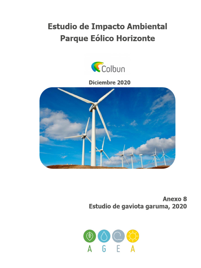 Anexo 8 Estudio Gaviota Garuma 2020 | PDF | Desierto | Energía eólica