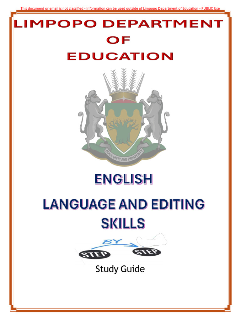 Grade 12 English Editing Skills Guide | PDF | Verb | Grammatical Gender