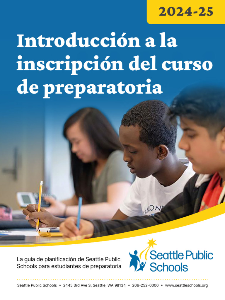 Intro HS Course Registration Spanish ADA | PDF | Se sentó | Matemáticas