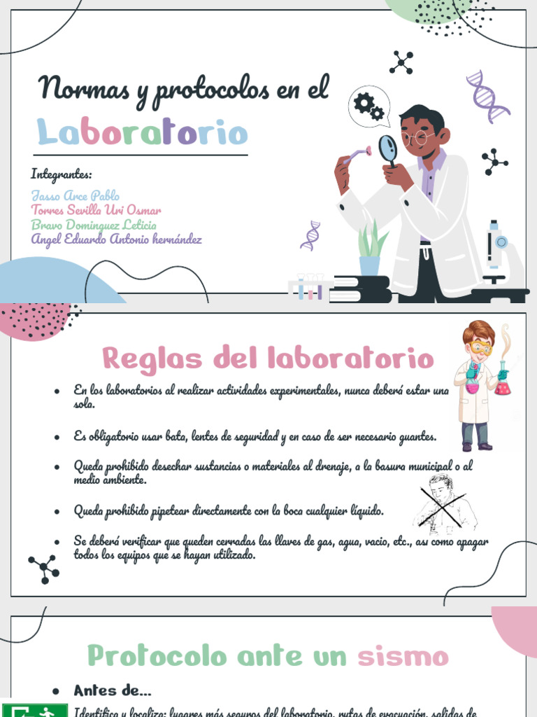 Protocolos y Normas en El Laboratorio (QG2, G25) | PDF | Laboratorios | Agua