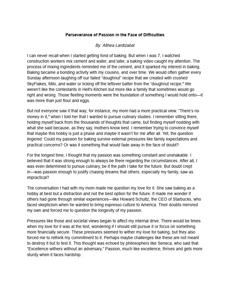 (Lardizabal) Reflective Essay Final | PDF | Motivation | Motivational