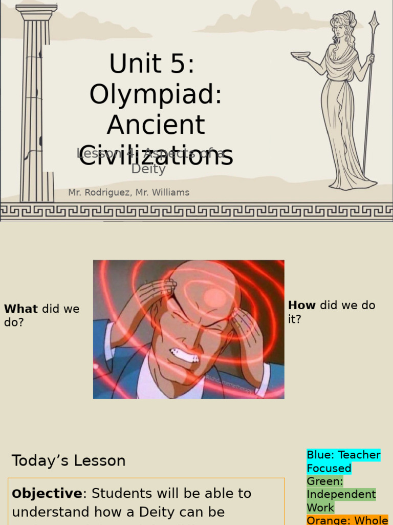 Unit 5, Lesson 4_ Aspects of a Deity | PDF