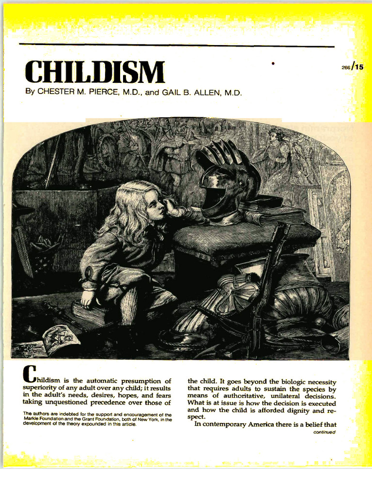 Childism - Pierce & Allen | PDF