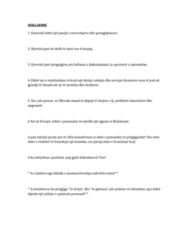 Teaching Approaches and Methods - Critical Thinking Statements | PDF