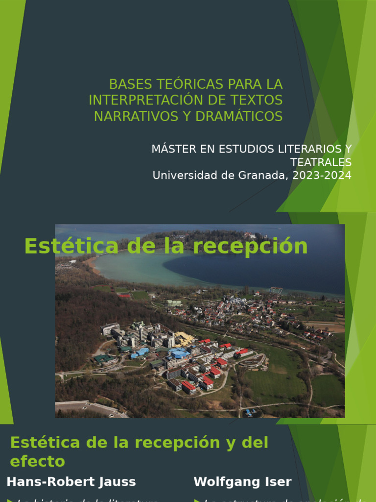 Galvan - 2a - Estetica Recepcion Jauss - BASES TEÓRICAS INTERPRETACIÓN TEXTOS | PDF
