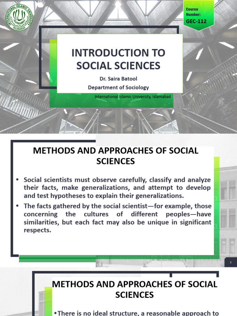 ODL Presentation Module 1 Final For Recording Material Unit 2 | PDF | Science | Social Sciences