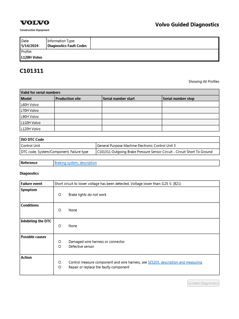 Volvo Guided Diagnostics | PDF