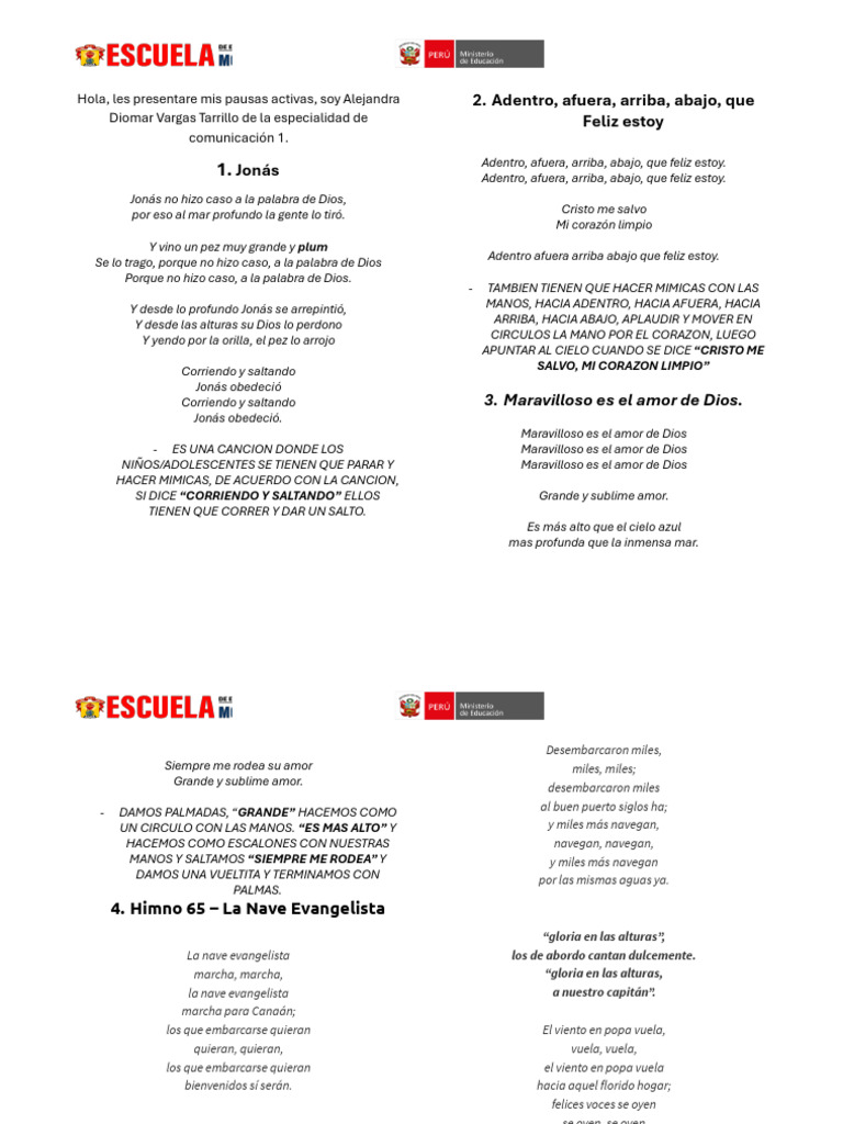 Pausa Activa | PDF