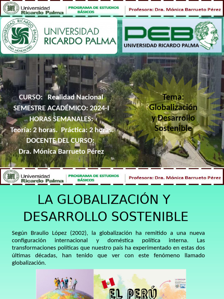 2 Globalizacion y Desarrollo Sostenible | PDF | Globalización | Sustentabilidad