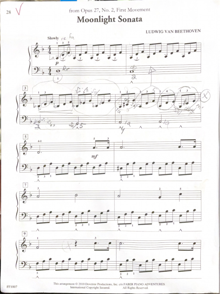 Moonlight Sonata | PDF