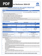 Tax Reckoner - FY 2025 - 26 | PDF | Capital Gain | Capital Gains Tax
