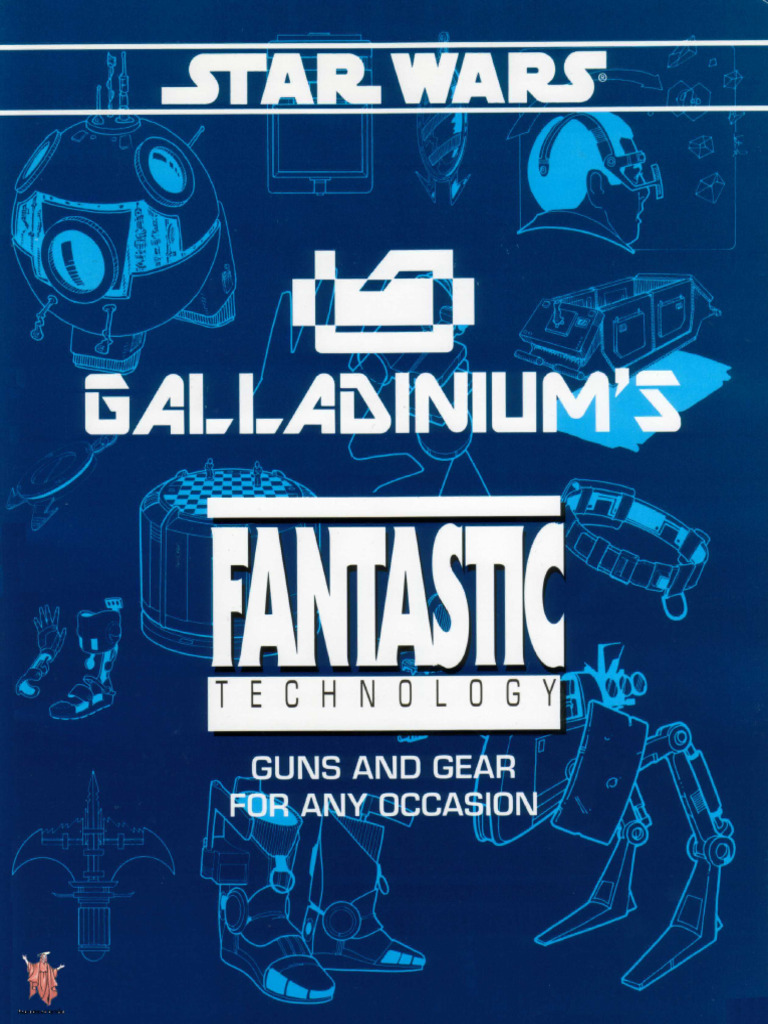 Star Wars WEG RPG (D6) - Galladinium's Fantastic Technology - Guns and ...