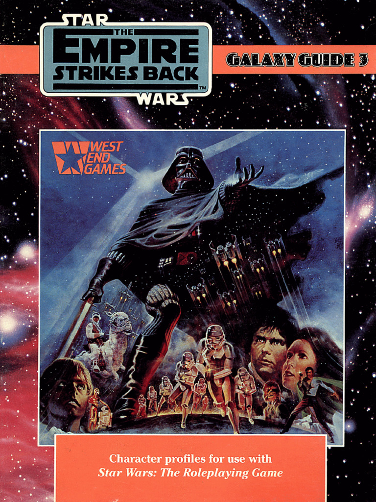 Star Wars WEG RPG (D6) - Galaxy Guide 03 (1st Ed) - The Empire Strikes ...