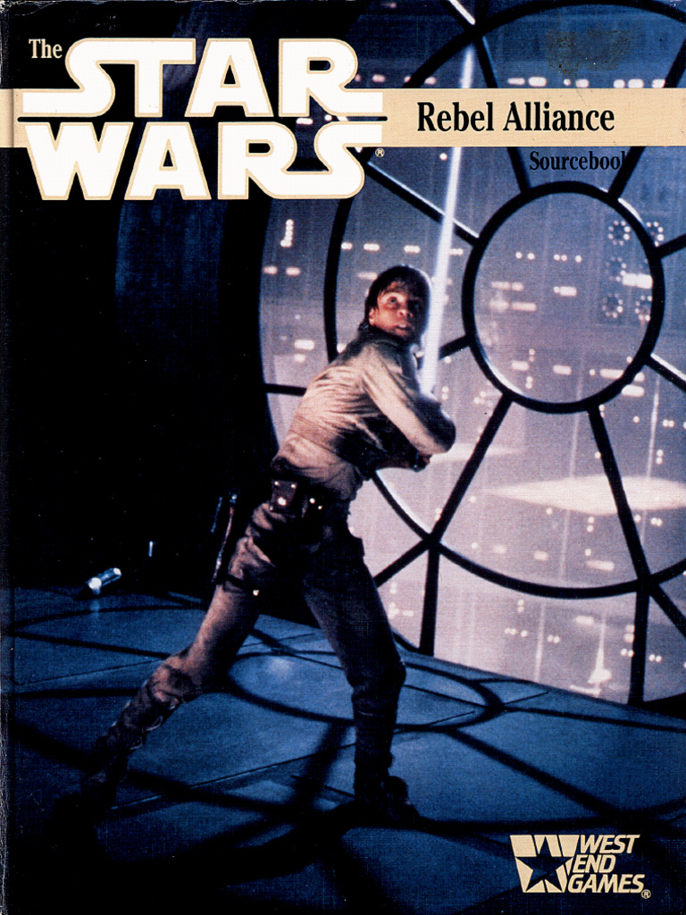Star Wars WEG RPG (D6) - Rebel Alliance Sourcebook (1st Ed) (40007) | PDF