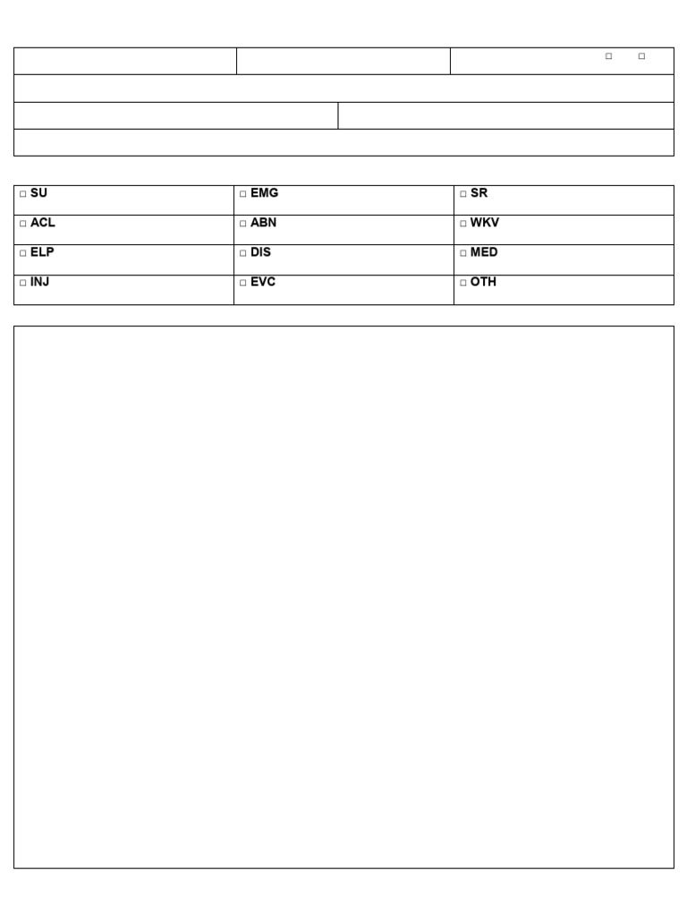 Incident Reporting Form 12 12 Form | PDF | Social Psychology | Hazards