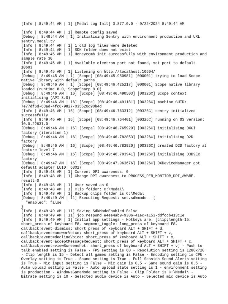 Medal Log 20240922 | PDF | Computer Engineering | Computer Architecture