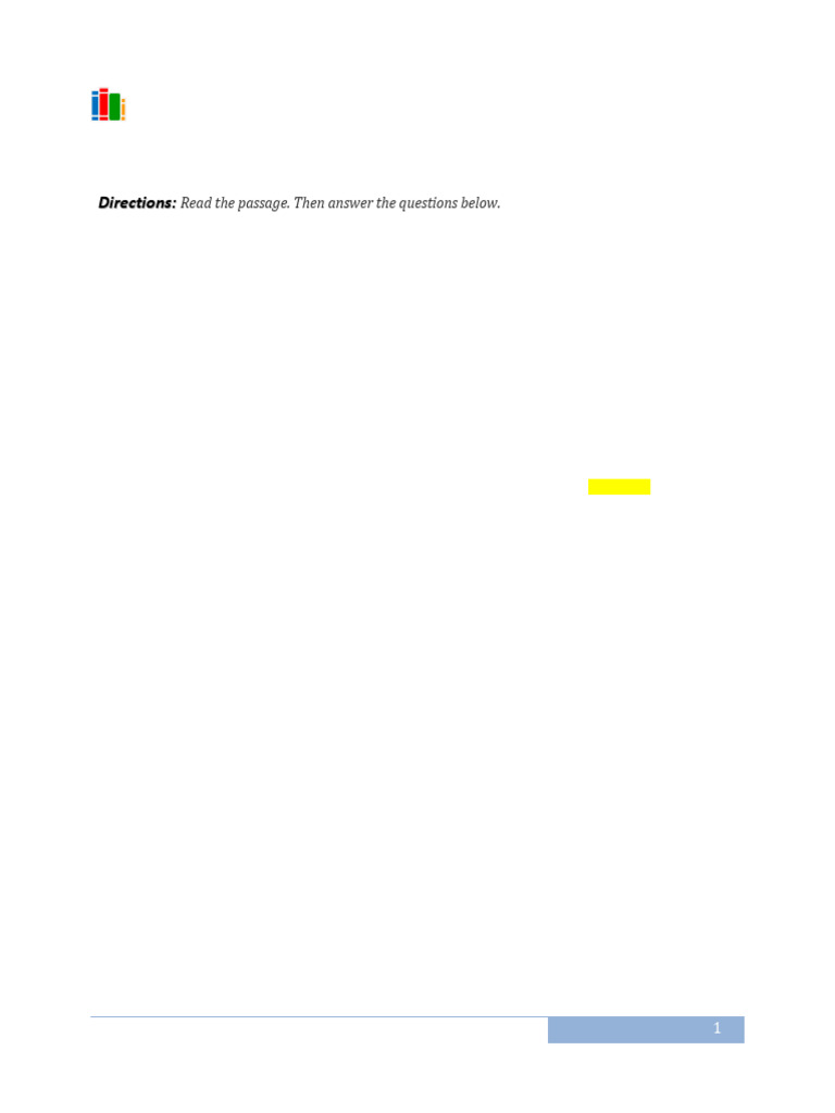 Critical Thinking Reading Comprehension Worksheets | PDF | The Hardy ...