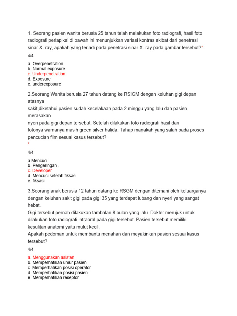 Soal CBT Radio c2 2022 38soal | PDF