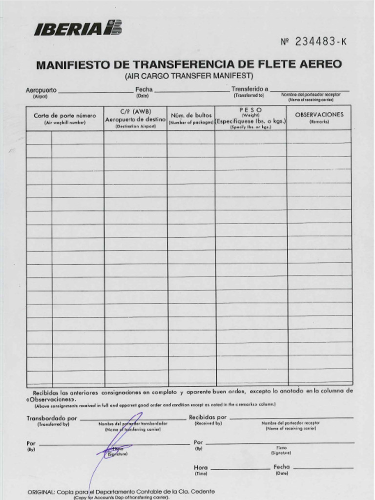 Transfer Iberia | PDF