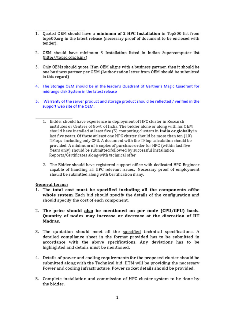 Annexure IV - 86 | PDF | Computer Cluster | Supercomputer
