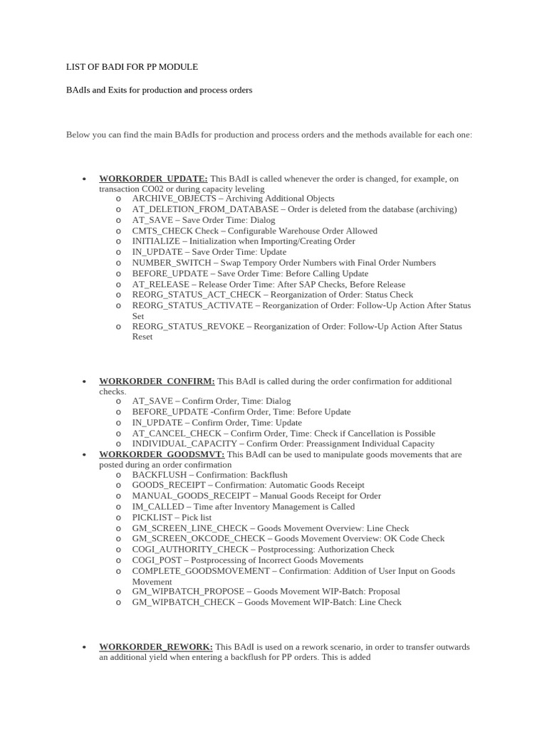 List of Badi For PP Module | PDF | Information Technology | Computer Science