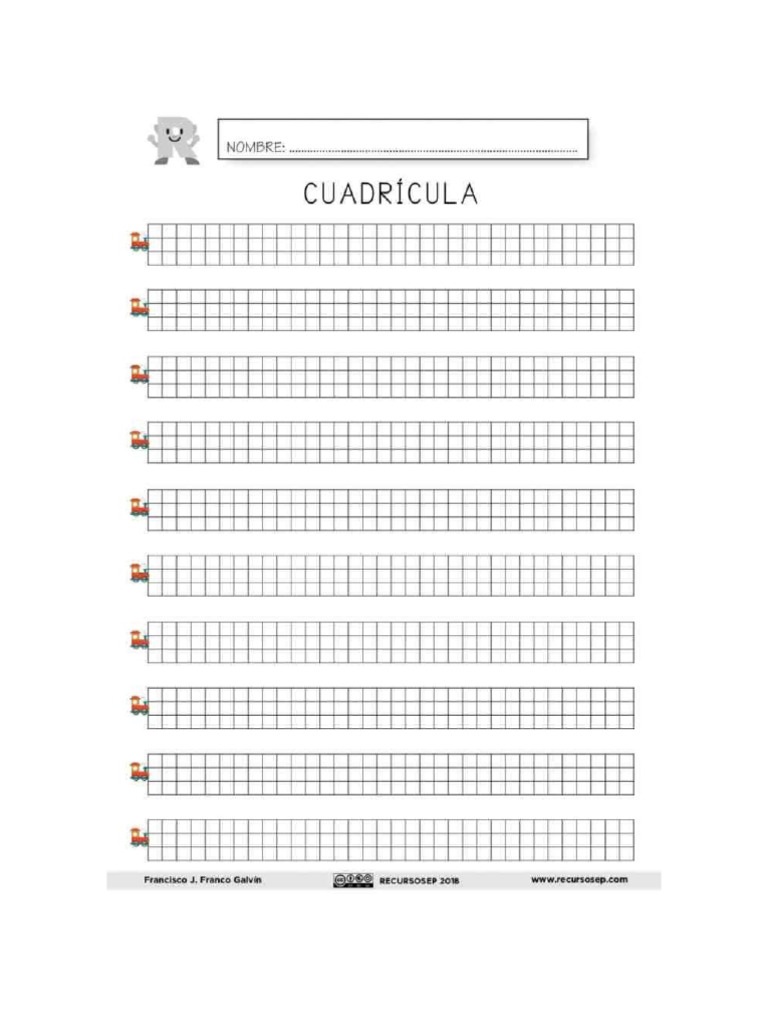 Plantilla Cuadricula | PDF