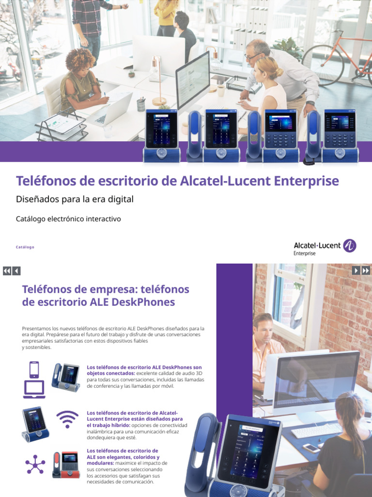 Alcatel-Lucent Enterprise | PDF | Bluetooth | Smartphone