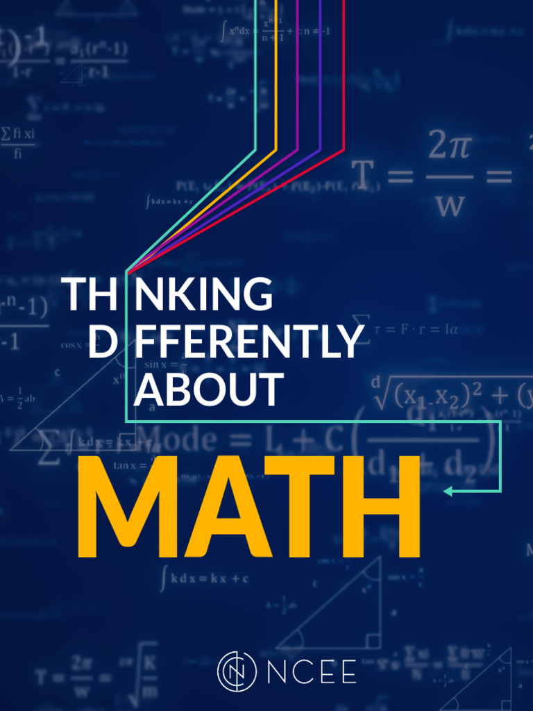 Thinking Differently About Math | PDF | Curriculum | Teachers