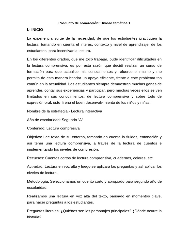 Unidad Tematica 2 | PDF Unidad Tematica 2 | PDF