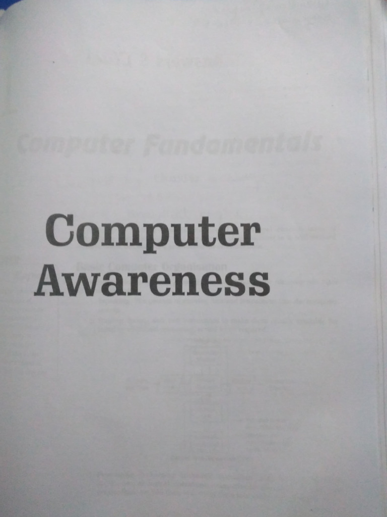 Computer Awareness | PDF
