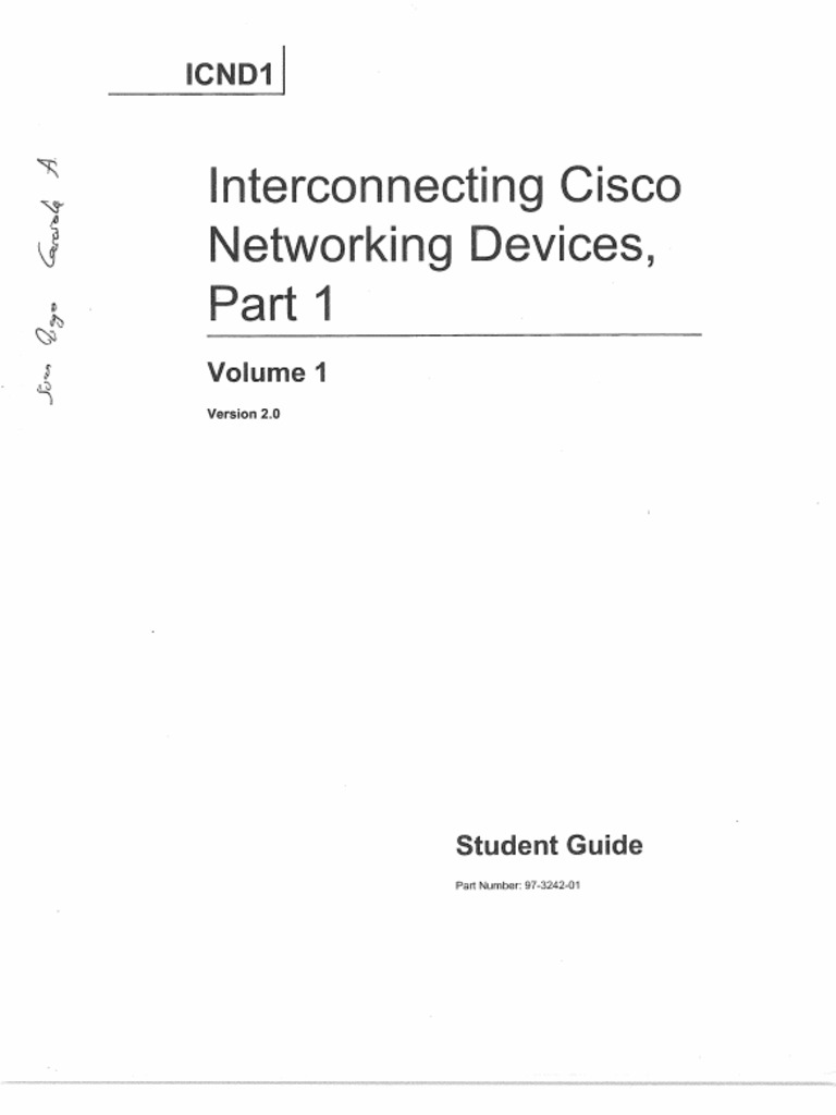 200 ICND1 Vol1 | PDF