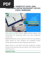 Panduan Lengkap Shortcut Excel | PDF