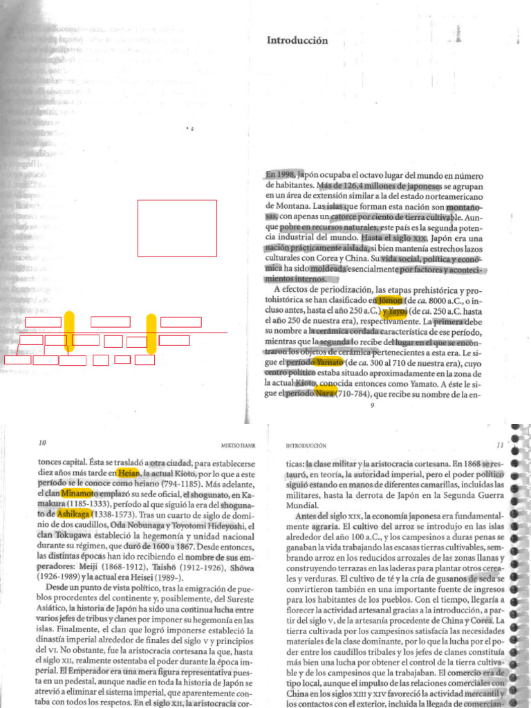 Hane Misiko Breve Historia de Japon Parte I | PDF