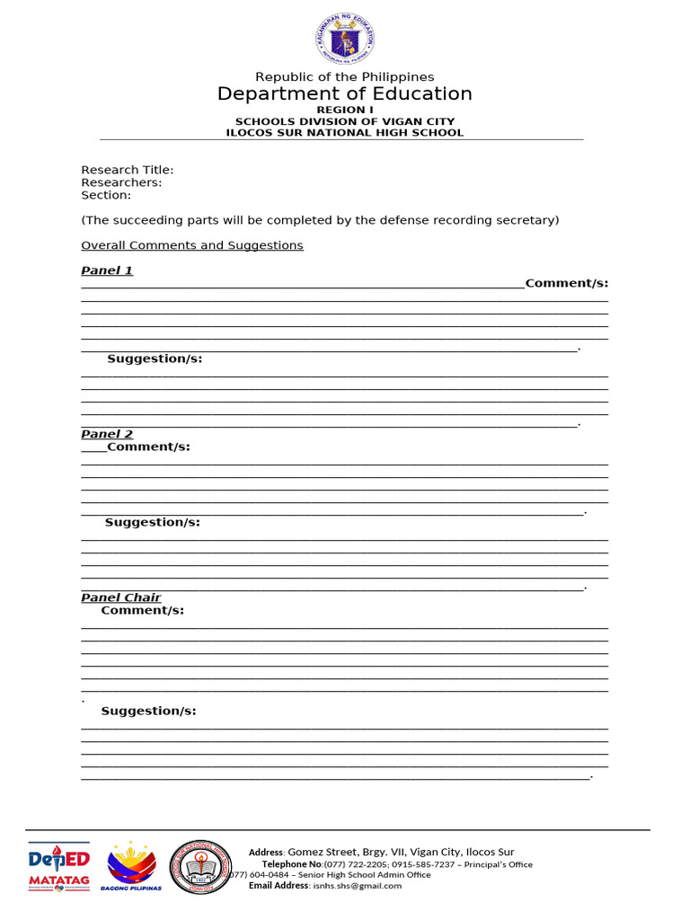 Final Defense Notes EDITED | PDF | Philippines