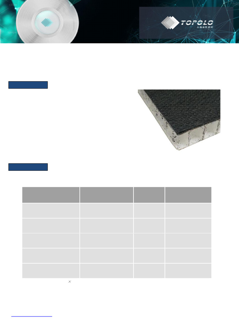 15mm Anti-Slip Honeycomb Panels TDS | PDF