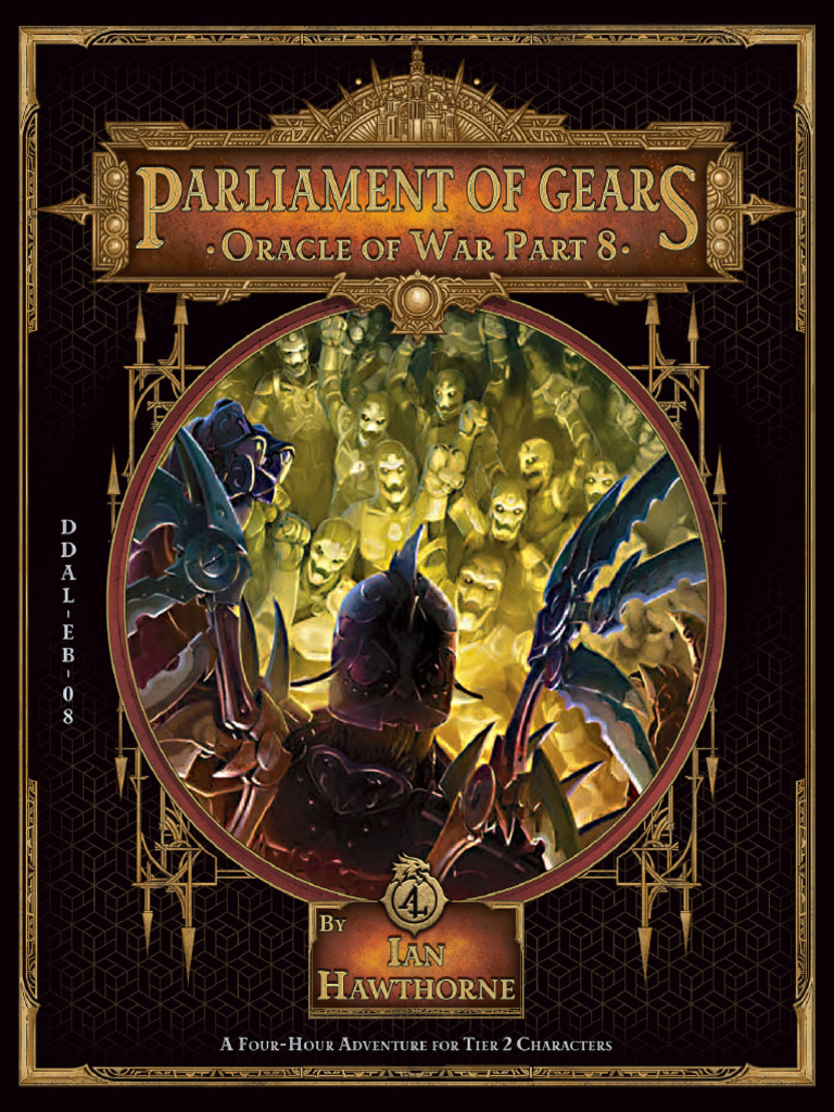925821-DDAL-EB-08 Parliament of Gears v2 | PDF | Dungeons & Dragons